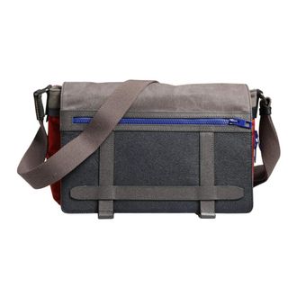 Dolce & Gabbana Homme, Sacs, Gris, Taille: ONE Size Sac Messenger Etna