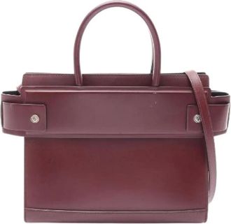 Givenchy Pre-owned Sac port&eacute; &eacute;paule Horizon Moyen - Femme - Pre-owned - Rouge - Taille: ONE Size