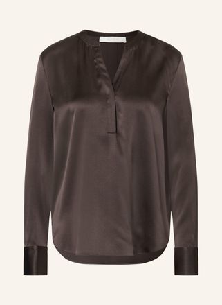 Herzen&rsquo;s Angelegenheit Herzens Blusenshirt Aus Seide braun