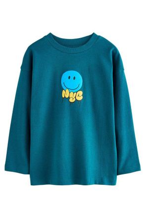 Next Langarmshirt 3er-Pack Langarmshirts mit Grafik aus Baumwolle (3-tlg)