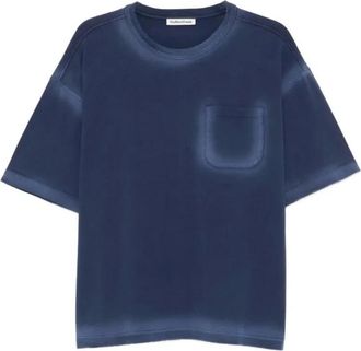 Ymc You Must Create Homme, Tops, Bleu, Taille: L Triple Pocket T-Shirt