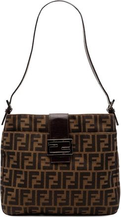 Fendi Hobo Bags - Zucca Canvas Shoulder Bag - Gr. unisize - in Braun - f&uuml;r Damen