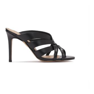 Kazar Schwarze Leder-Pantoletten mit Absatz - - Shoes - Damen - Schwarzk - 39 EU
