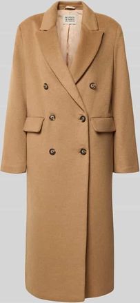 Scotch & Soda Mantel mit Reverskragen und Pattentaschen