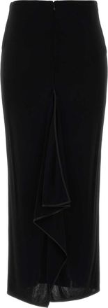 Valentino Garavani Solid Skirt - Black