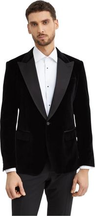 Dolce & Gabbana Homme, Costumes, Noir, Taille: XL Veste de smoking en velours