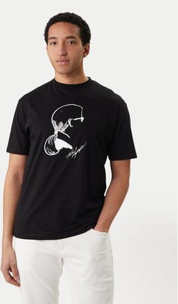 Karl Lagerfeld T-Shirt 755146 562224 Schwarz Loose Fit