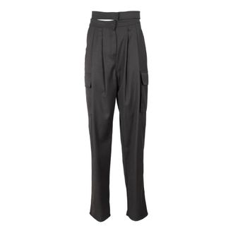 ADĀMO Andrea Adamo Kuschelige Flanell-Loungewear-Hose - - Trousers - Damen - Grau - S