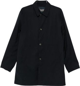 Herno Homme, Manteaux, Bleu, Taille: 2XL Manteau crois&eacute;
