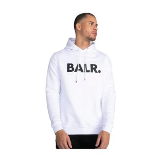 BALR. Balr., Homme, Sweatshirts et sweats à capuche, Blanc, Taille: L SweaT-shirts à capuche