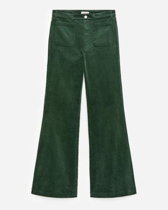 Arket LUPINE Flared Cordhose -Gr&uuml;n