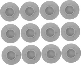 Valiclud 12 St&uuml;ck Teiliges Waschmaschinen f&uuml;&szlig;e Antivibrationspads aus TPU rutschfeste Sto&szlig;d&auml;mpfende Unterlagen f&uuml;r Waschmaschinen und M&ouml;bel Langlebige Gummipad
