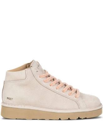 Panchic bottines &agrave; plateforme - Tons neutres