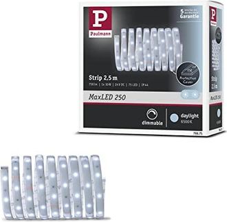 Paulmann MaxLED 250 Strip, beschichtet, 2,5m, IP44, Tageslichtweiß, Protecting Cover