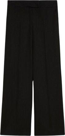 Pennyblack Femme, Pantalons, Noir, Taille: 42 FR Pinstripe Lurex Pantalons