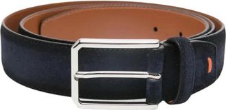Santoni Homme, Accessoires, Bleu, Taille: 120 CM Cint REG H 35 PAL Ceinture