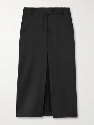 Johanna Ortiz + Net Sustain Defensa Noble Midirock Aus Woll-twill - Schwarz