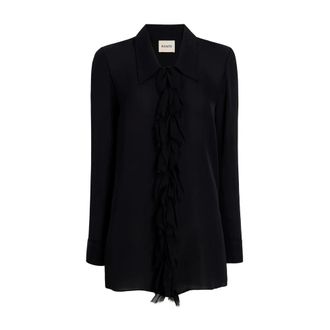 Khaite Damen, Blusen & Hemden, Schwarzk, XSGröße