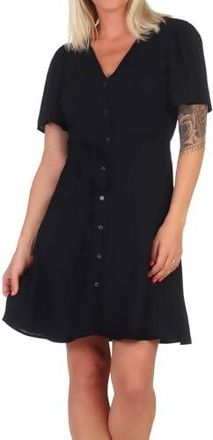 Vero Moda Vero Moda Vmalba SS Robe Courte WVN Noos Femme 762212C01, Or, One Size