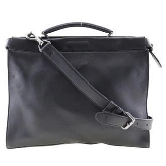 Fendi Pre-owned Leder Handtaschen - - Pre-owned - Herren - Schwarzk - ONE SIZE