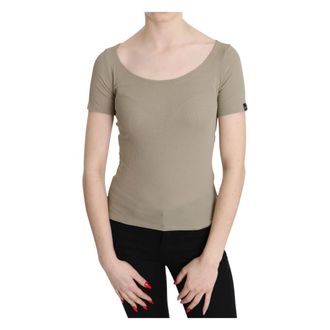 Gianfranco Ferre Femme, Tops, Gris, Taille: 38 FR T-Chemises