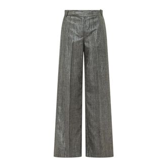 Pinko Citroen Pantalone LA - - Trousers - Damen - Grau - S