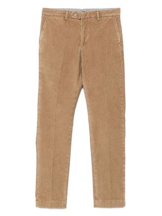 Hackett pantalon à patch logo - Marron