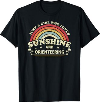 Pack A Punch Orientierungslauf Shirt. Girl Loves Sunshine, Orienteering T-Shirt