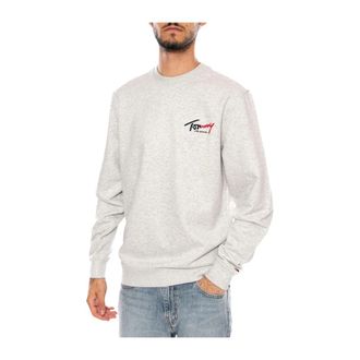 Tommy Hilfiger TJM Reg Entry Sign Cnck Ext - - Sweatshirts & Hoodies - Herren - Grau - S