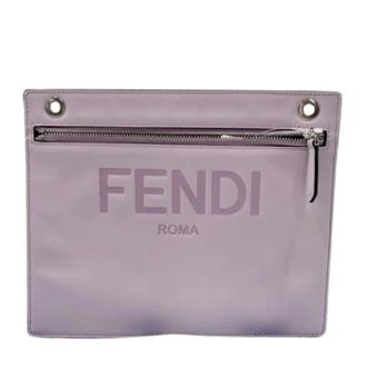 Fendi Sac pochette vintage doccasion - Femme - Pre-owned - Violet - Taille: ONE Size