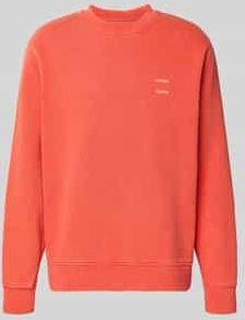 Sams&oslash;e & Sams&oslash;e Sweatshirt mit Label-Print Modell JOEL