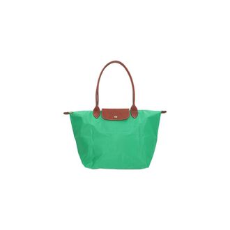 Longchamp Femme, Sacs, Vert, Taille: ONE Size Le Pliage Original L Tote Bag