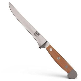 Gude Alpha Couteau &agrave; d&eacute;sosser 13 cm Flex. Poirier