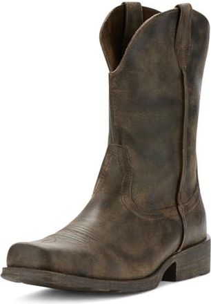 Ariat Bottes Western Rambler pour homme, Gris vieilli, 42 EU