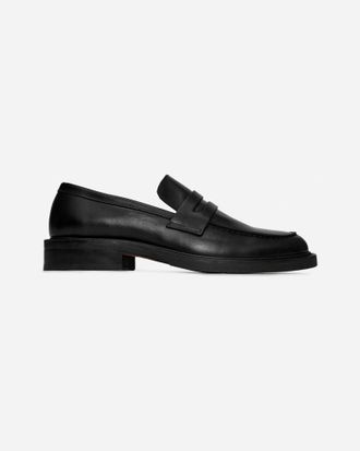 Arket Penny-Loafer Aus Leder -Schwarz