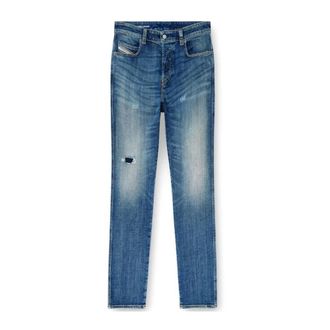 Diesel Distressed Straight Leg Jeans - - Jeans - Herren - Blau - W30