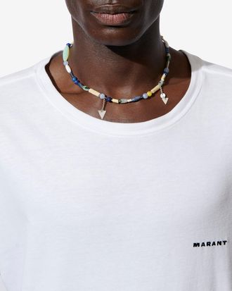 Isabel Marant Collier Yulian - Homme - Bleu-argent&eacute; - Isabel Marant