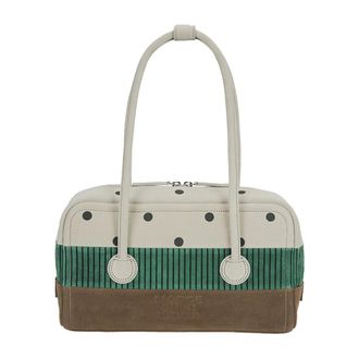 Marge Sherwood Femme, Sacs, Multicolore, Taille: ONE Size X Peanuts Soft Boston Sac en Cuir Suede