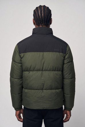 Jack & Jones Steppjacke JJRAZE COLLAR STAND PUFFER Kunstfaser, regular fit