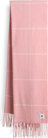 OPUS Damen Schal | AVIDANE Schal mit zarten Karomuster rose tan, 0