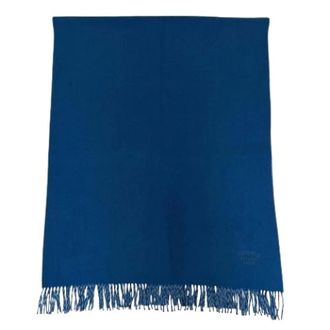 Herm&egrave;s Pre-owned Stole - Femme - Pre-owned - Bleu - Taille: ONE Size
