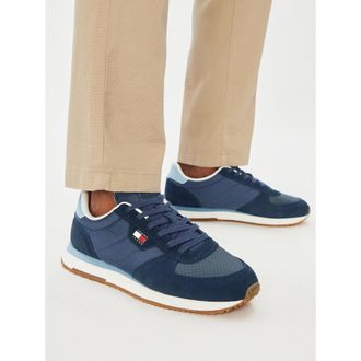 Tommy Jeans Sneakers Tommy Jeans Tj Runner Flag Mix EM0EM01774 Dunkelblau