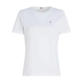 Tommy Hilfiger Modernes Regular C-Nk T-Shirt - - Tops - Damen - Wei&szlig; - S