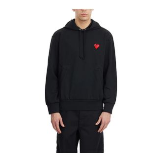 Comme Des Garçons Herren, Sweatshirts & Hoodies, Schwarzk, 2XLGröße