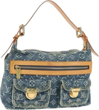Louis Vuitton Sac bandouli&egrave;re Monogram Denim Pre-owned - Femme - Pre-owned - Bleu - Taille: ONE Size
