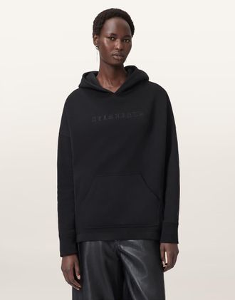 AllSaints Vision Etie - Sweat &agrave; capuche - Noir