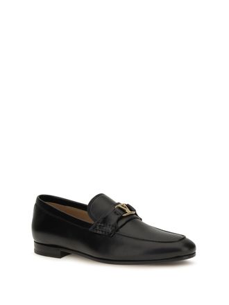 Valentino Garavani Womens Vlogo Signature Nappa Loafers Nero