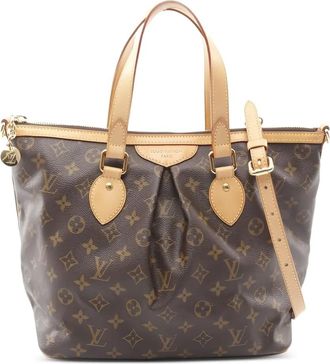 Louis Vuitton sac cabas Palermo PM (2008) - Marron