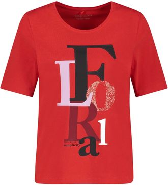 Gerry Weber Edition Damen 670068-44026 T-Shirt, Bright Red, 34
