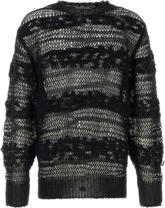 Yohji Yamamoto Homme, Pulls, Noir, Taille: L Tops